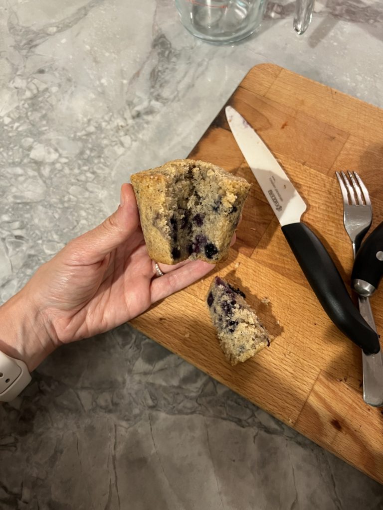 Single-serving Blueberry Muffin