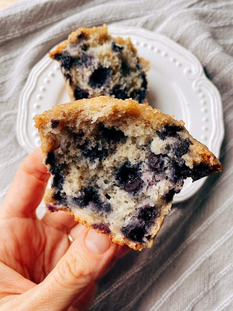 Single-serving Blueberry Muffin