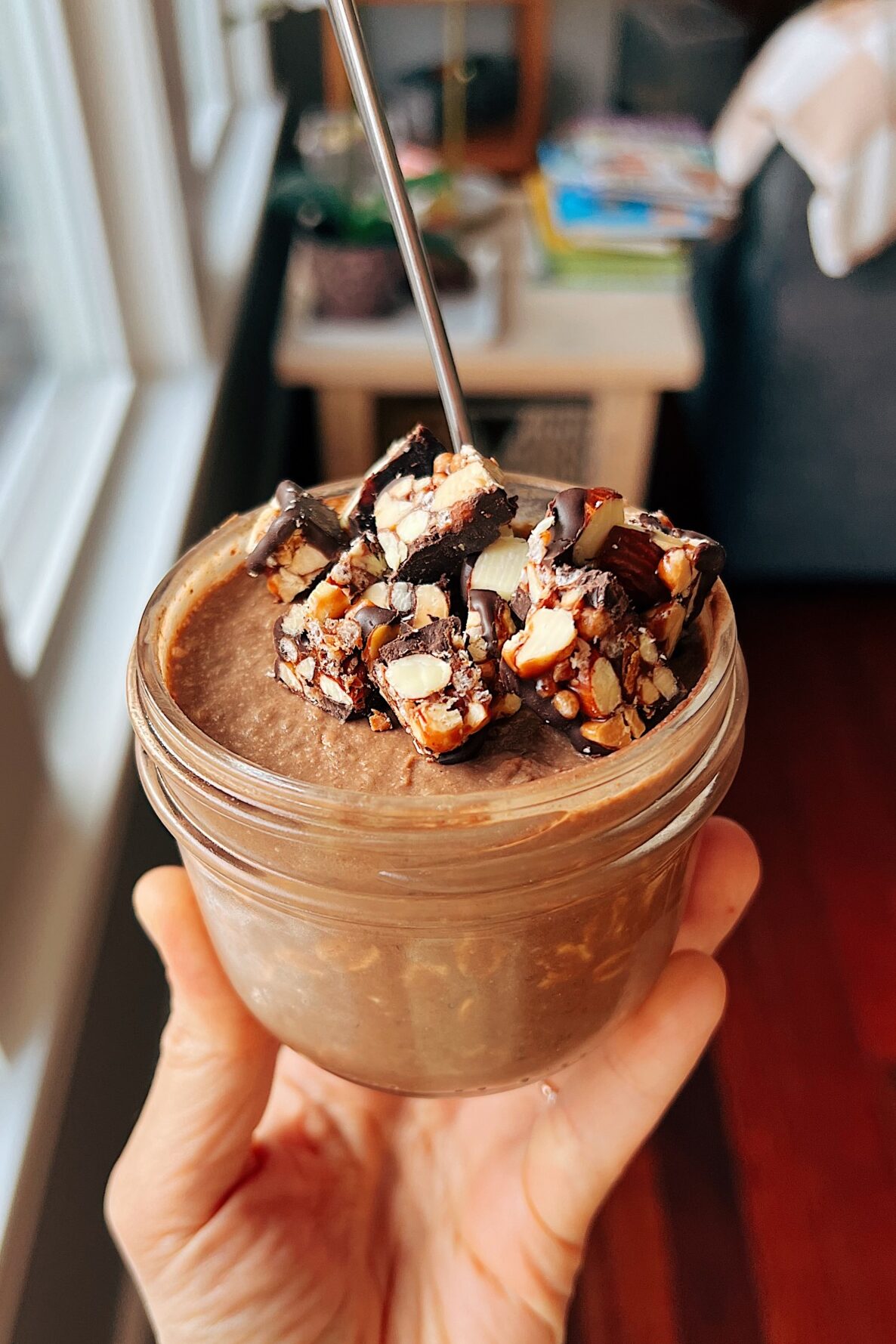 Mocha Overnight Oats - Mini Batch Baker