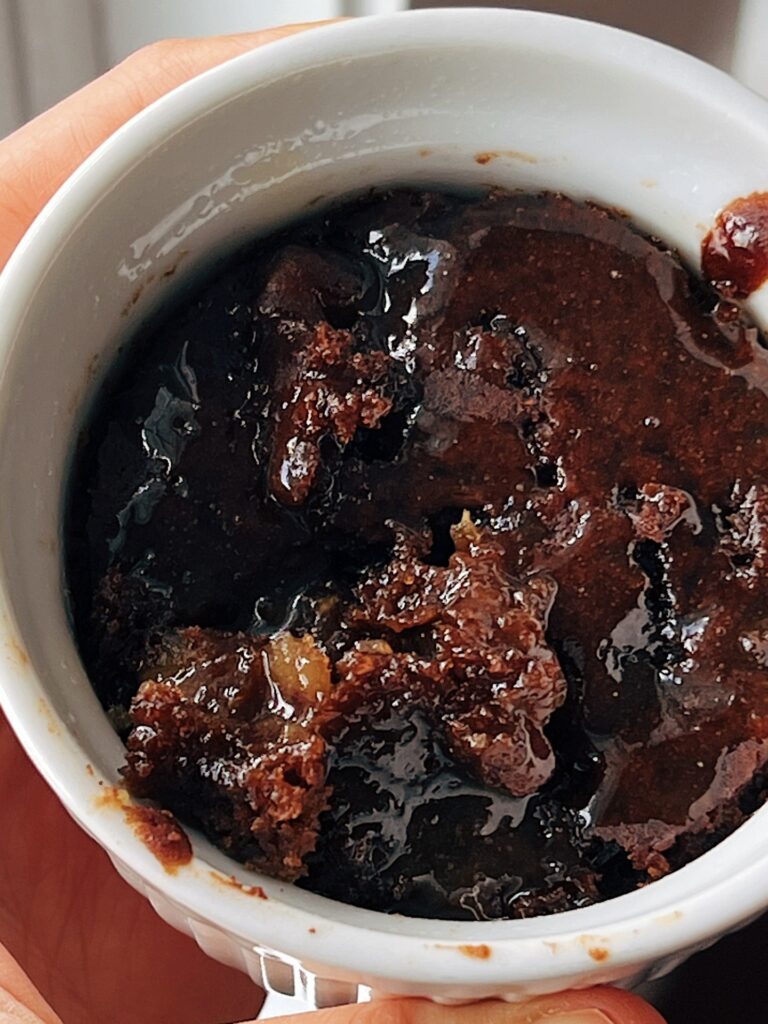 Single-serving Sticky Toffee Pudding