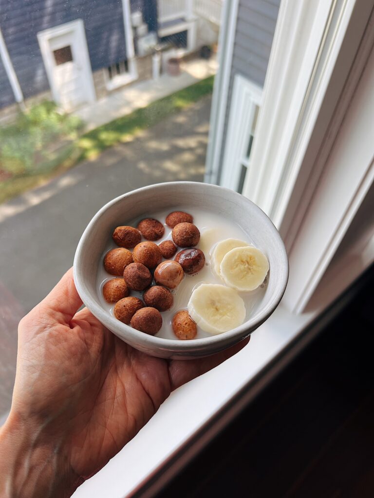 Mini-batch Reese’s Puffs Protein Cereal